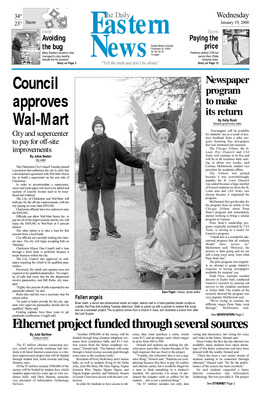 "Daily Eastern News: January 19, 2000" by Eastern Illinois University
