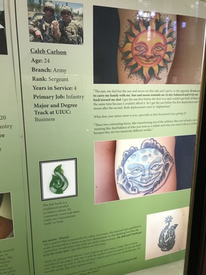 "Symbols of Service, Marcos Estrada and Caleb Carlson, close up" by JJ ...